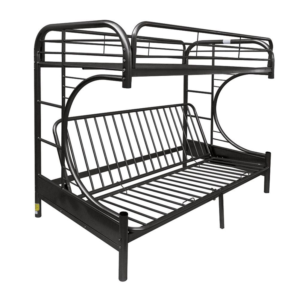 ACME Eclipse Bunk Bed (Twin/Full/Futon) in Black 02091BK – EFFOREST